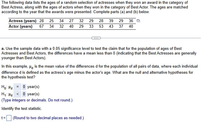Solved The following data lists the ages of ﻿a random | Chegg.com
