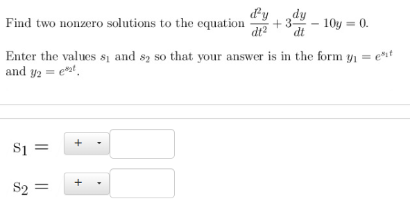 Solved Find two nonzero solutions to the equation | Chegg.com