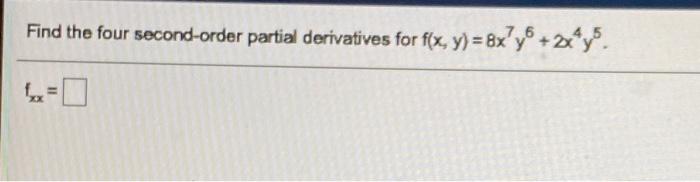 Solved For the function z = 2x2 -7y2 + 5xy, find Iz dz a a | Chegg.com