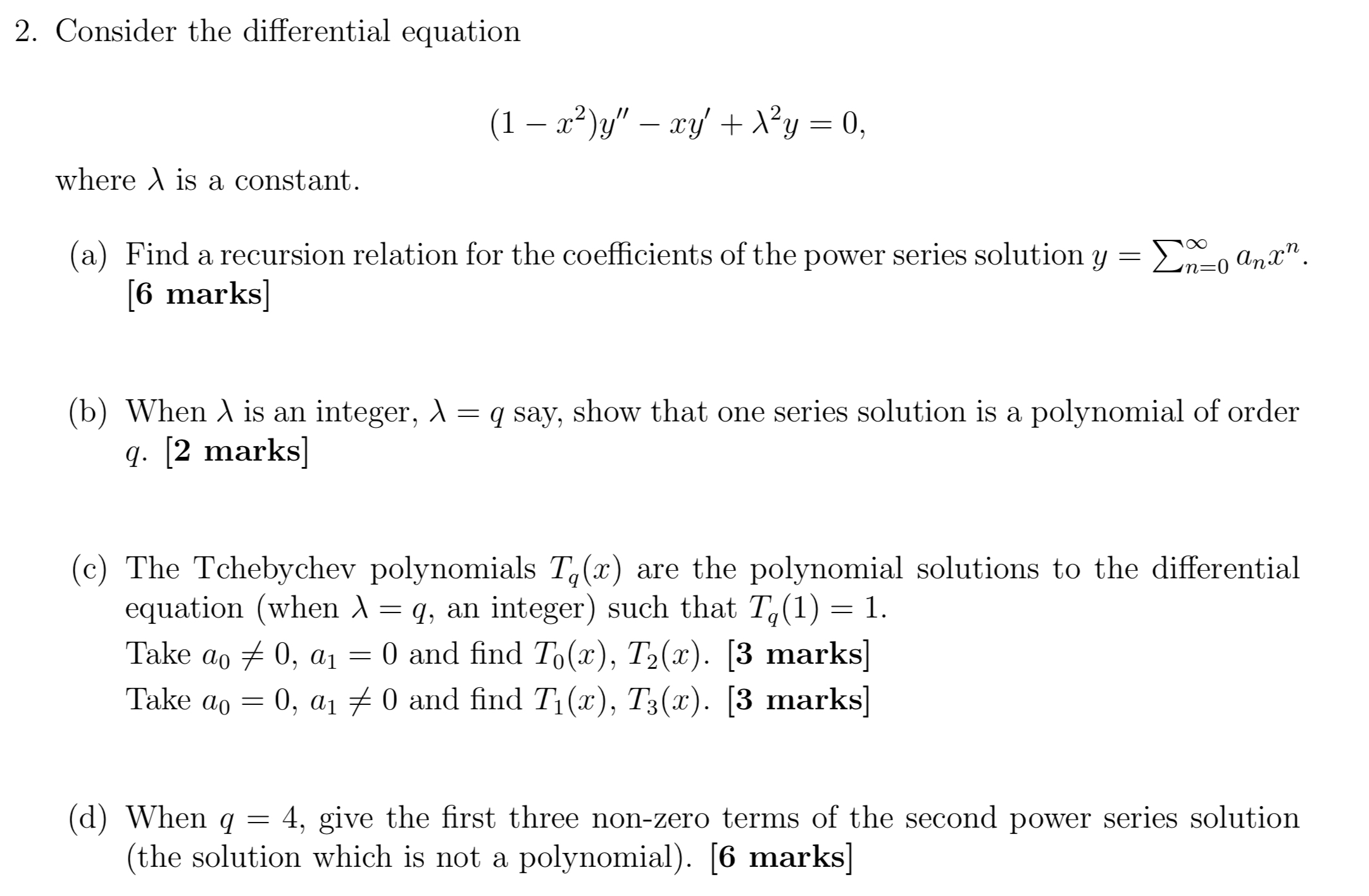 Solved Consider the differential | Chegg.com