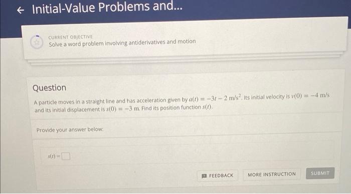 Solved CURRENT OBJECTIVE Solve a word problem involving | Chegg.com