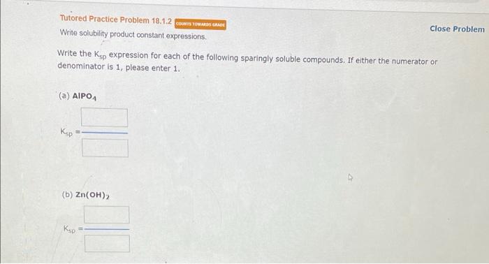 Solved Tutored Practice Problem 18 1 2 Counts Towards Grad