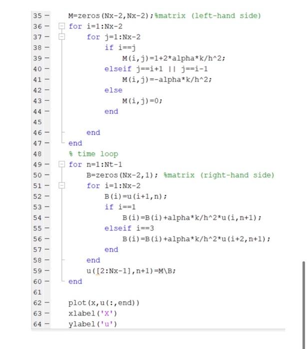 Solved Q1: a-Solve the previous example by hand using FTCS. | Chegg.com