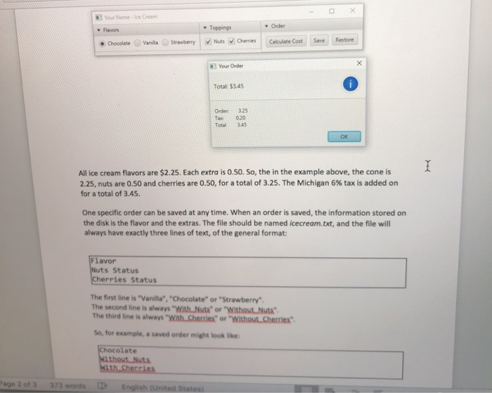 Solved Introduction Create A Javafx Gui Application Named 