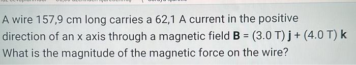 Solved What uniform magnetic field, applied perpendicular to | Chegg.com