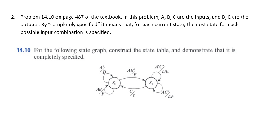Solved Problem 14.10 ﻿on page 487 ﻿of the textbook. In this | Chegg.com