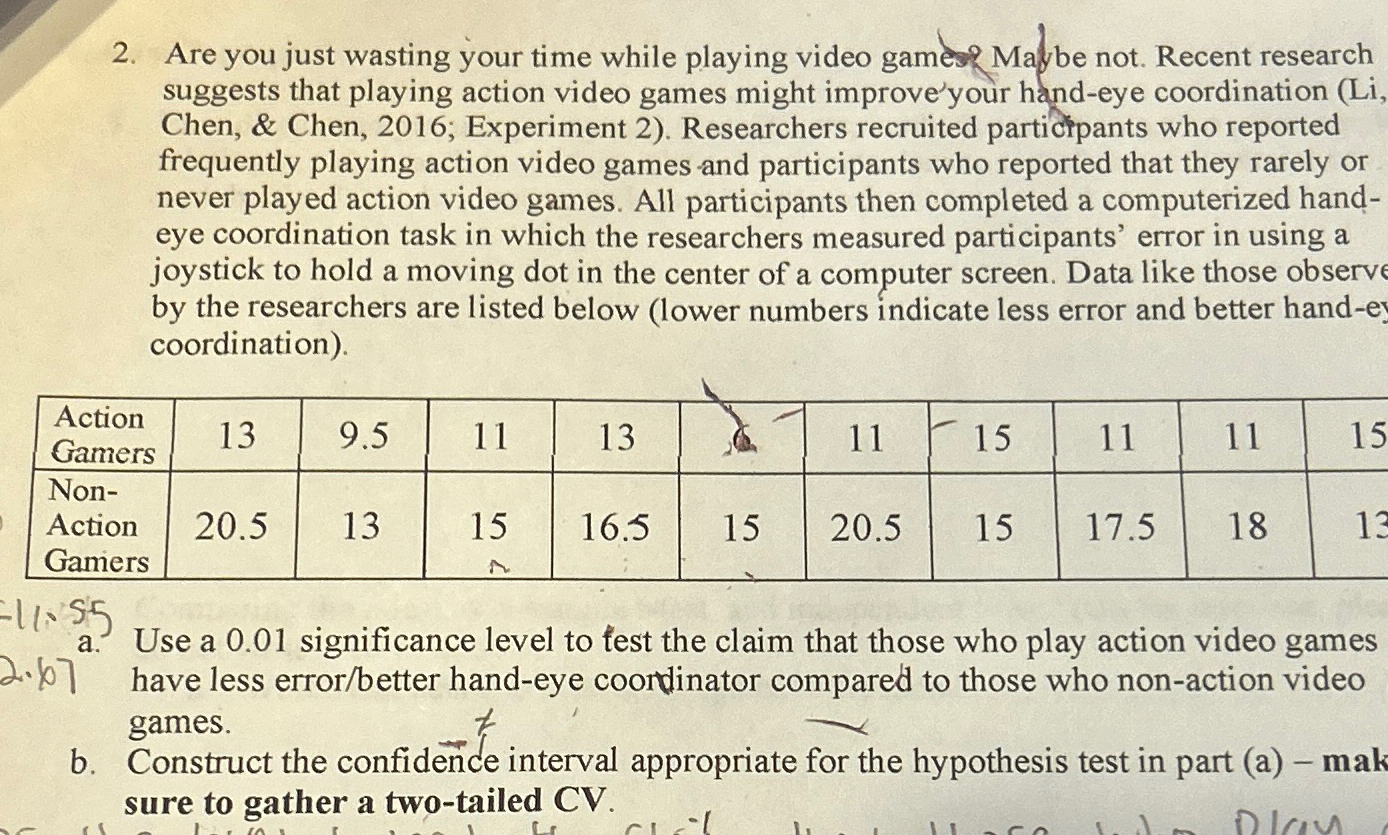 Solved Are you just wasting your time while playing video | Chegg.com