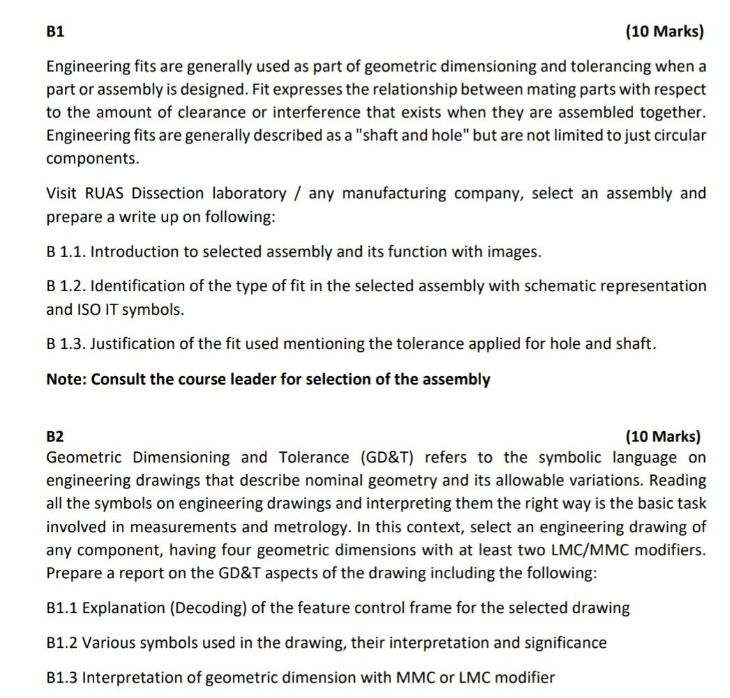Solved Engineering fits are generally used as part of | Chegg.com