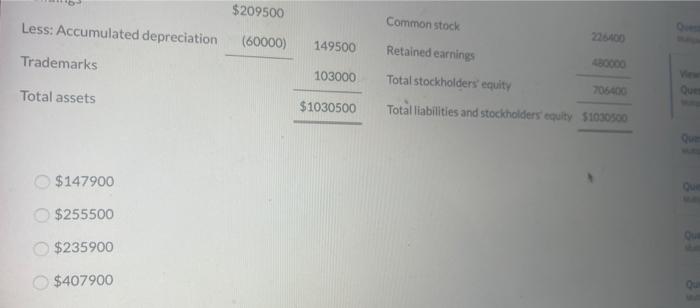 Use the following data to determine the total amount | Chegg.com