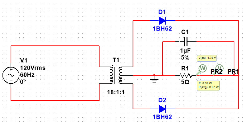 Solved (IN MULTISIM) ﻿Design and build a complete DC power | Chegg.com