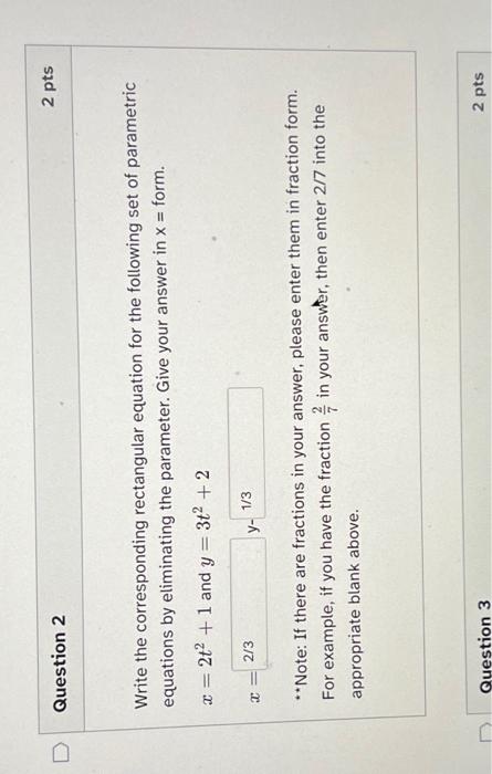 Solved Write the corresponding rectangular equation for the | Chegg.com