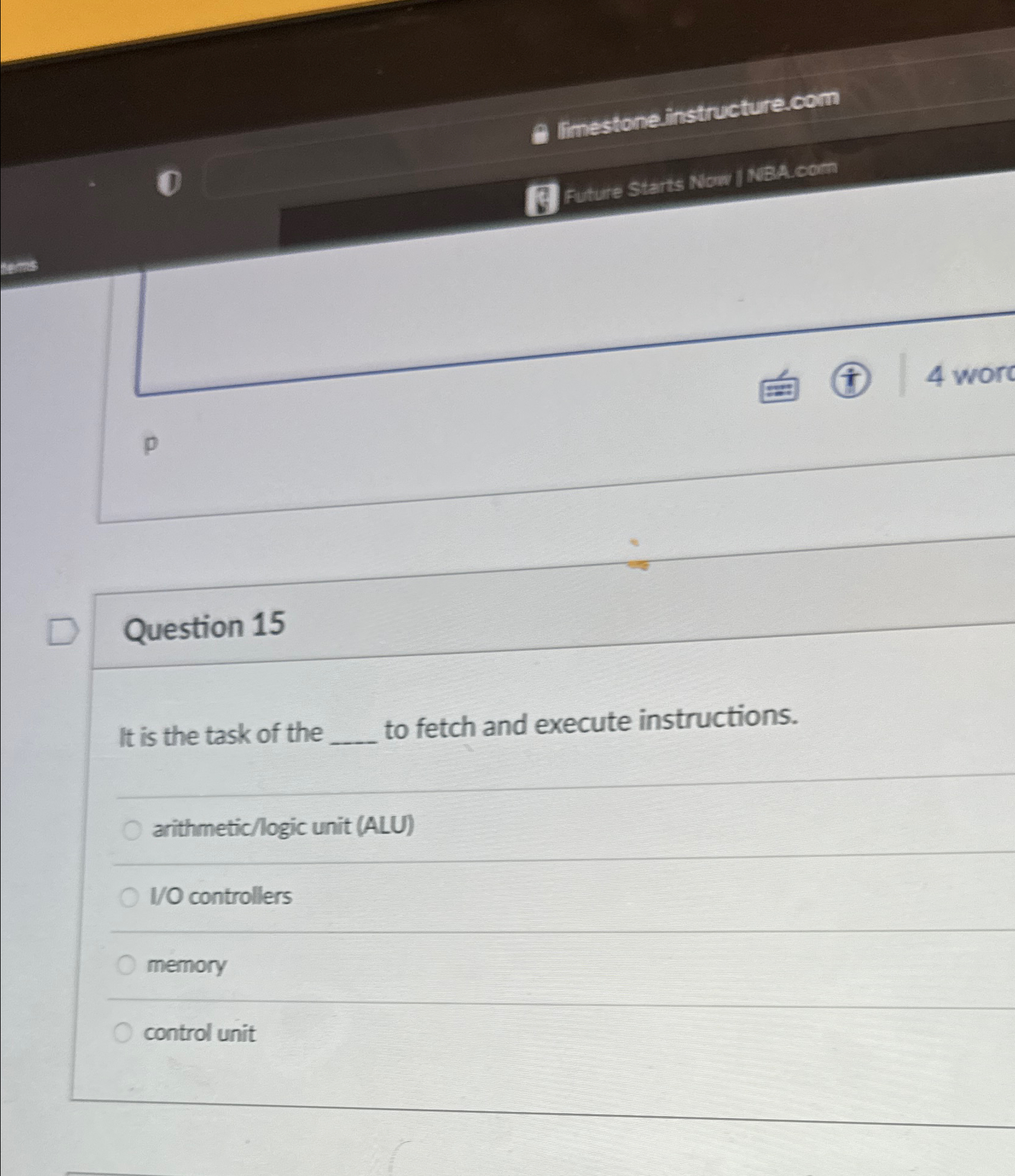 Solved Imestone instructure comFiture Starts Now | Chegg.com