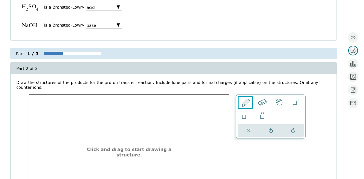 Solved Help with part 2 ﻿please. Reactants are shown above | Chegg.com