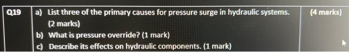 Solved a) List three of the primary causes for pressure | Chegg.com