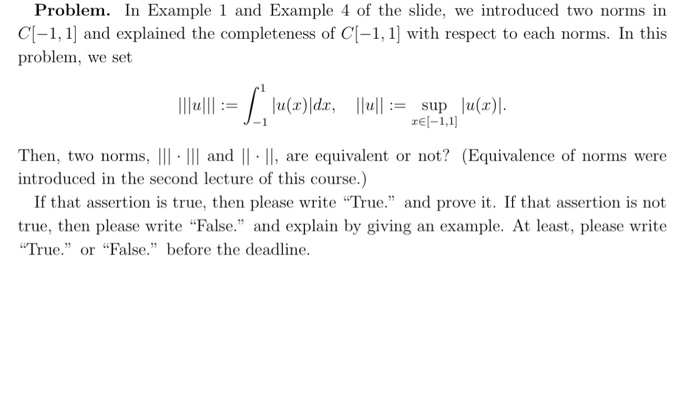 Solved Problem. In Example 1 and Example 4 of the slide, we | Chegg.com