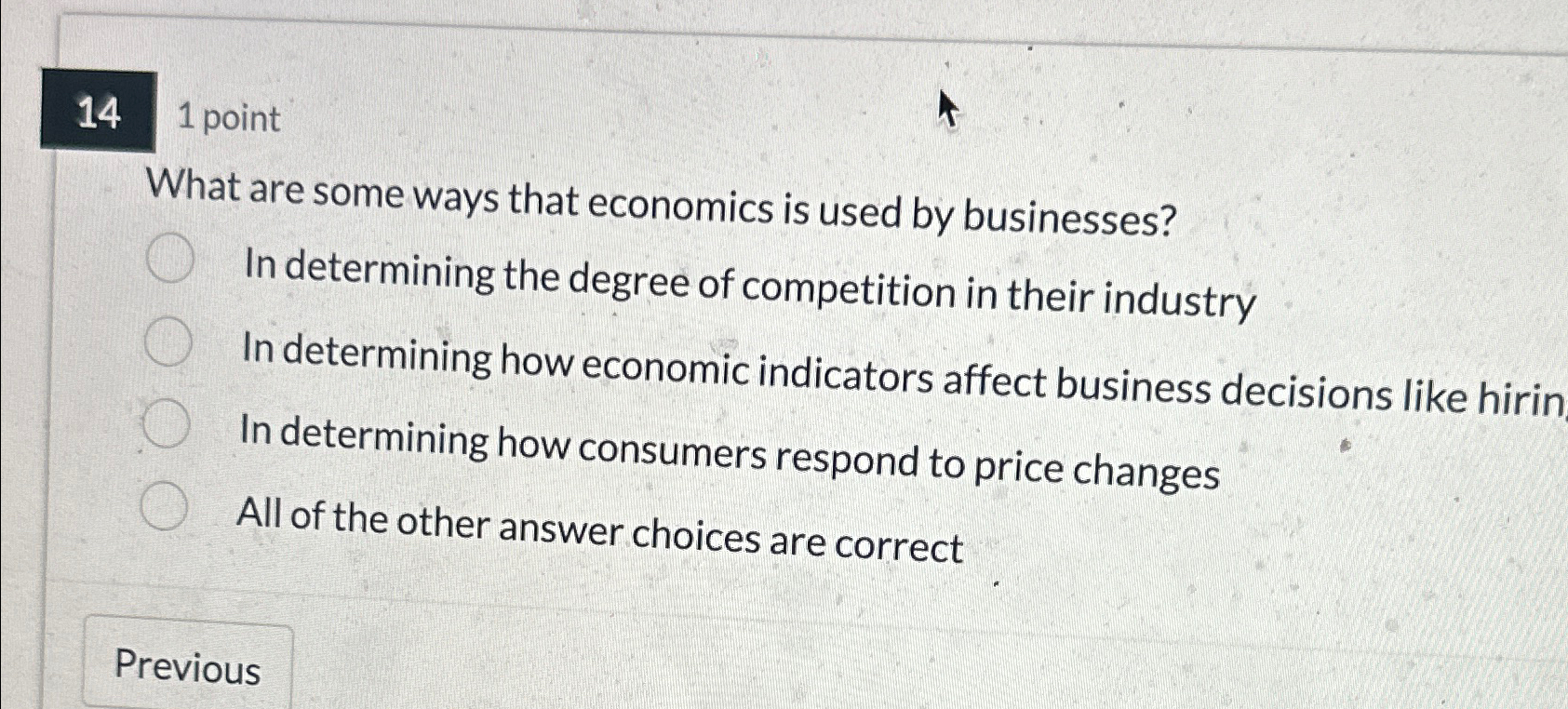 Solved 141 ﻿pointWhat are some ways that economics is used | Chegg.com