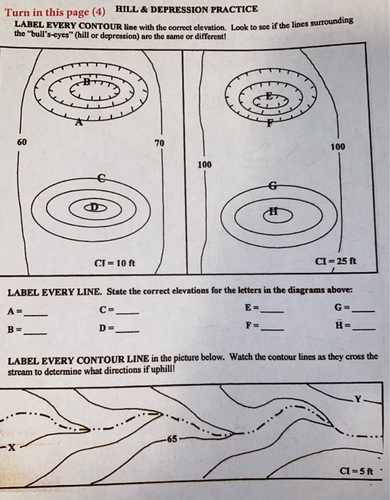 Solved Turn in this page (3) MAPPING EXERCISES: Label every | Chegg.com