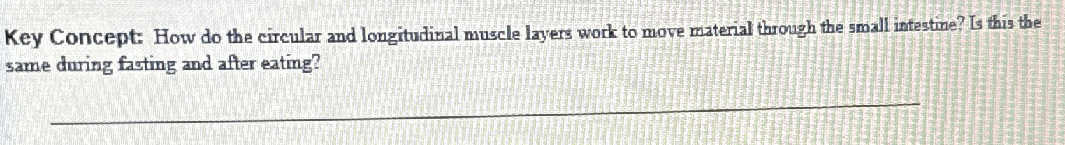 Solved Key Concept: How do the circular and longitudinal | Chegg.com