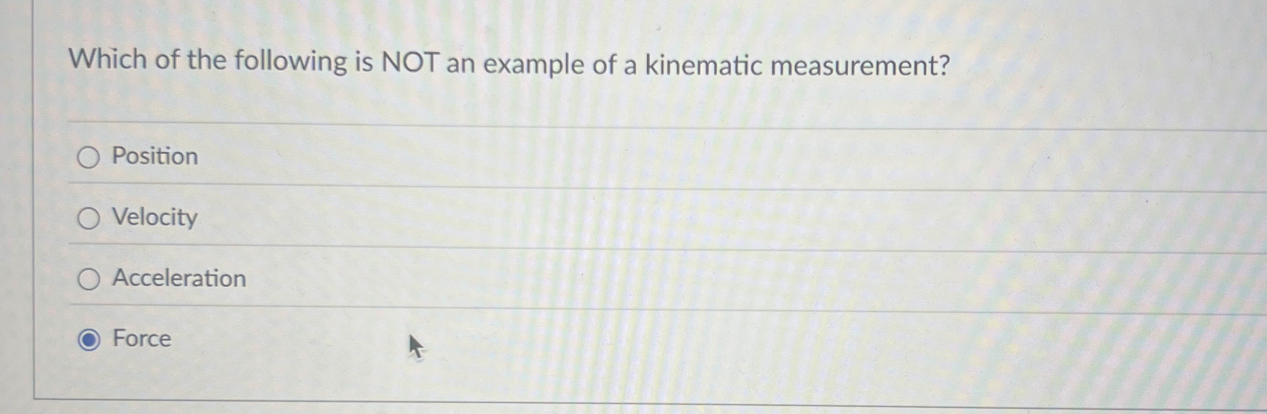 Solved Which of the following is NOT an example of a | Chegg.com