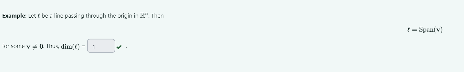 Solved Example: Let l ﻿be a line passing through the origin | Chegg.com