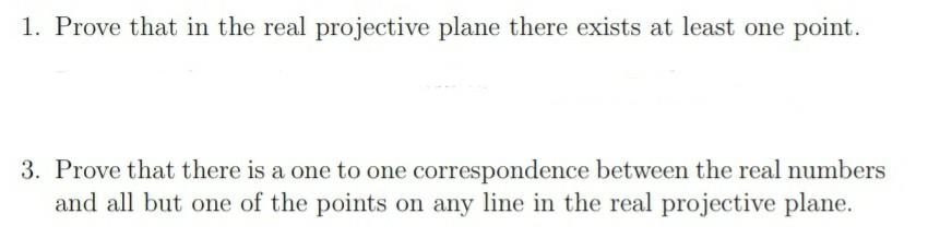 10.2 the Real Projective Plane The Real Projective | Chegg.com