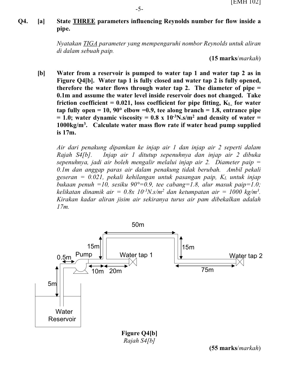Solved -5-Q4. [a] ﻿State THREE parameters influencing | Chegg.com