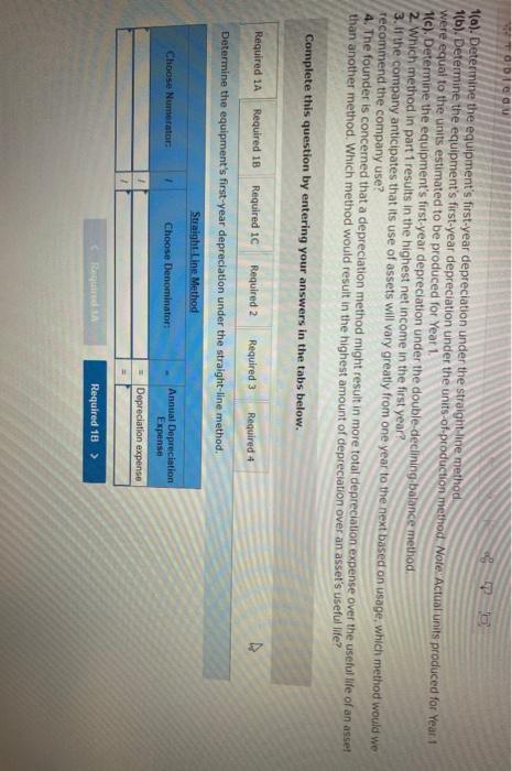 Solved Tableau DA 8-3: Mini-Case, Analyzing straight-line, | Chegg.com