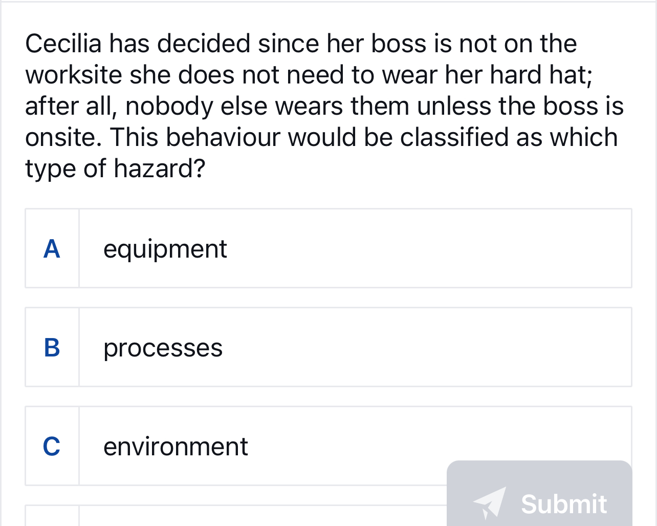 Solved Cecilia has decided since her boss is not on the | Chegg.com