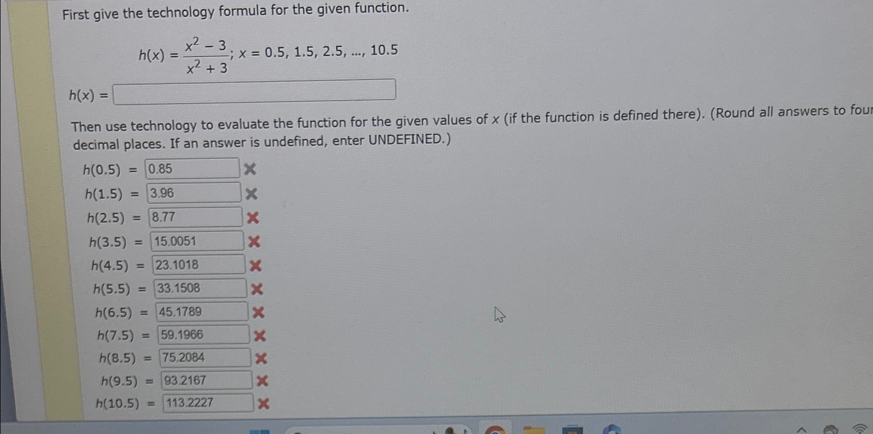 Solved First give the technology formula for the given | Chegg.com