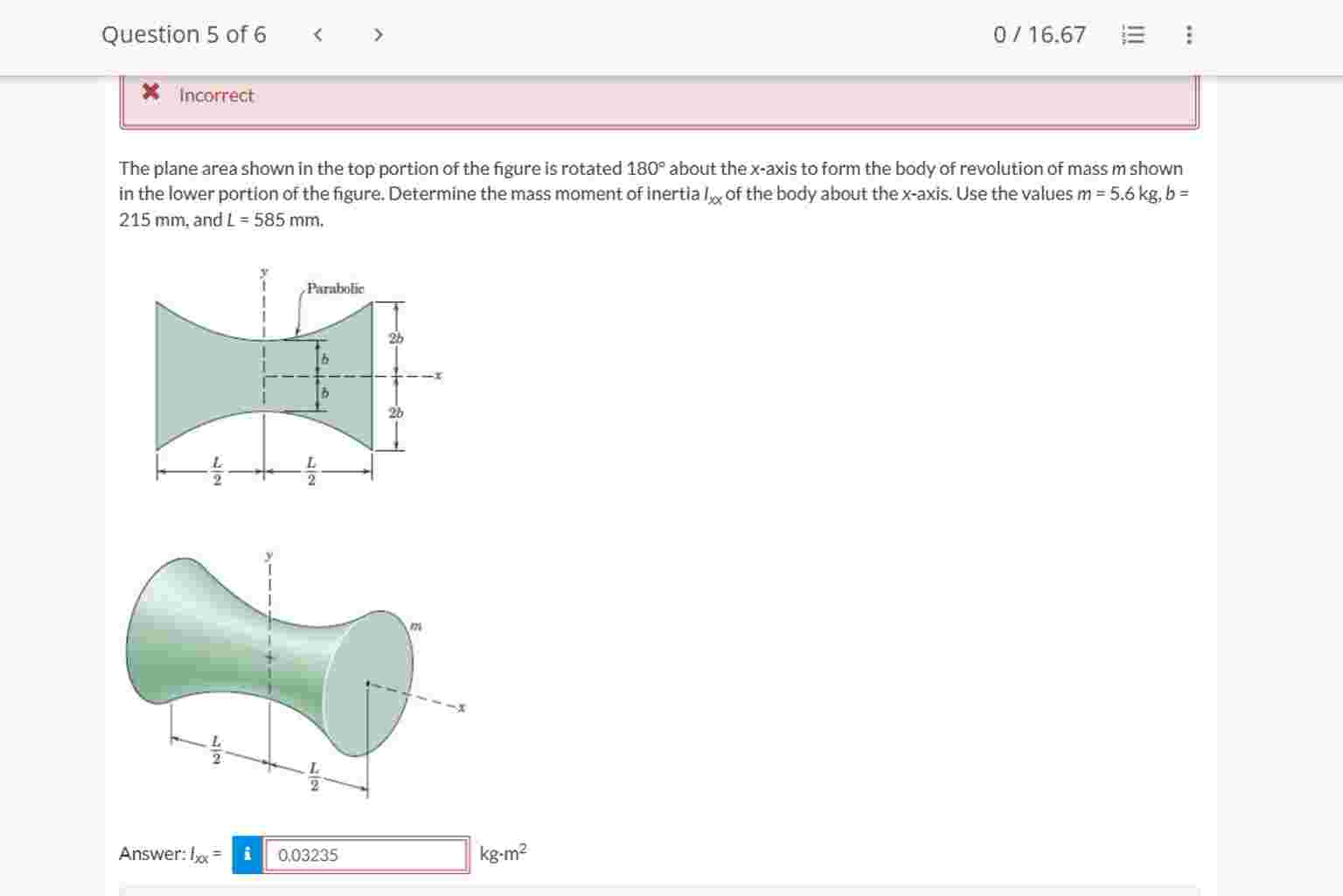 The plane area shown in the top portion of the figure | Chegg.com