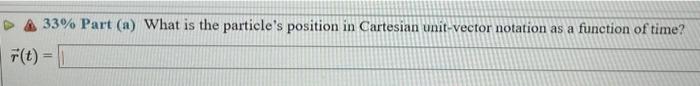 Solved (10\%) Problem 2: A particle has a constant | Chegg.com
