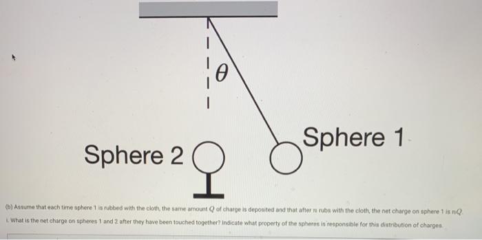 Solved Sphere 2 Sphere 1 O (b) Assume that each time sphere | Chegg.com