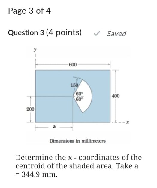 Solved Page 3 ﻿of 4Question 3 (4 ﻿points) ﻿SavedDimensions | Chegg.com