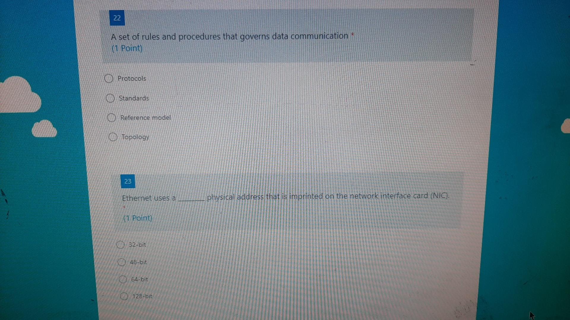 Solved 22 A set of rules and procedures that governs data | Chegg.com