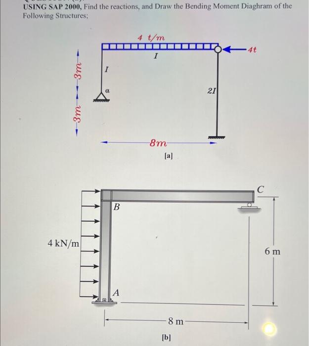 Solved QUESTION (1): Find the reactions, and Draw the | Chegg.com