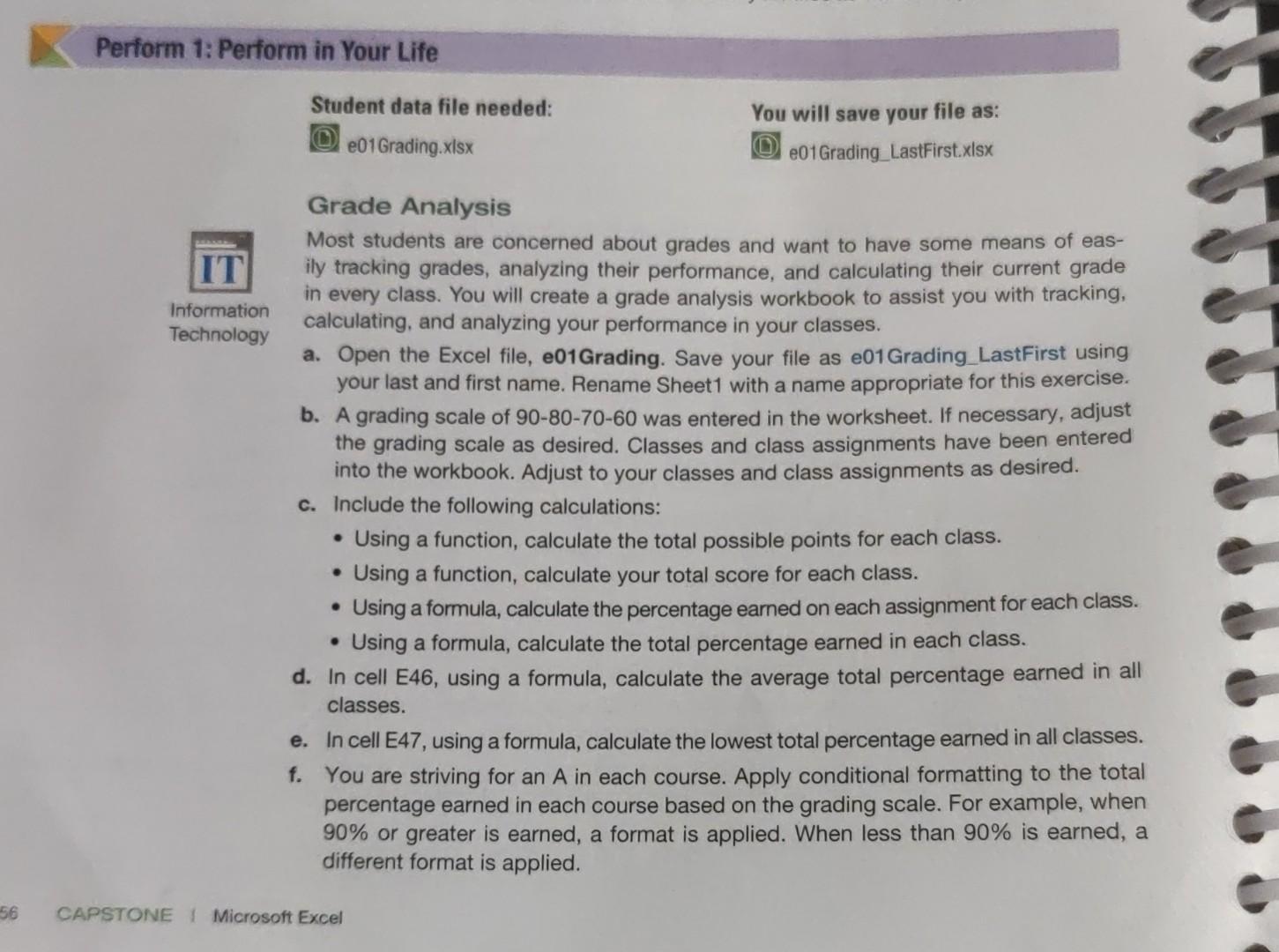Solved Grade Analysis Most students are concerned about | Chegg.com