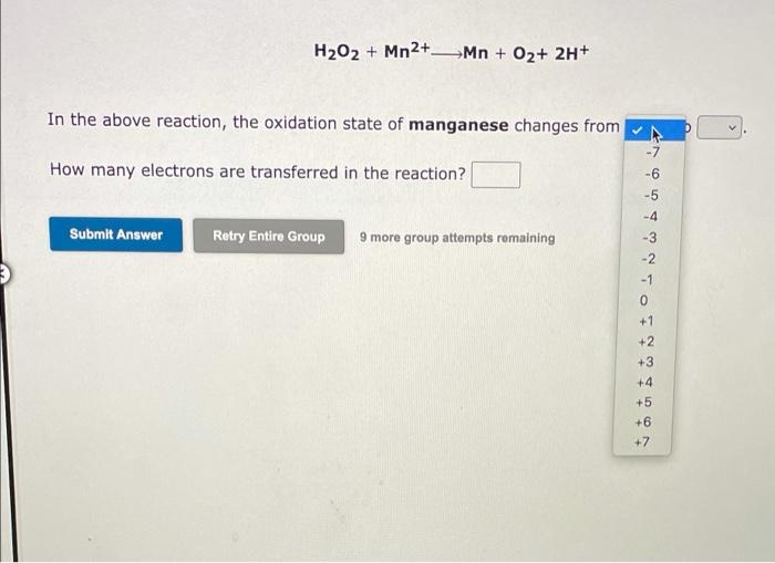 Solved Determine the oxidation state for each of the | Chegg.com