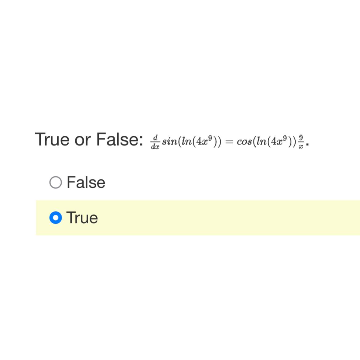 Solved True or False: | Chegg.com