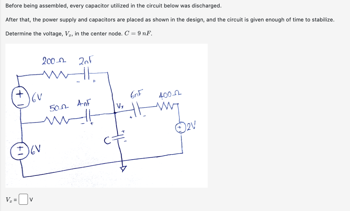 Solved Before being assembled, every capacitor utilized in | Chegg.com