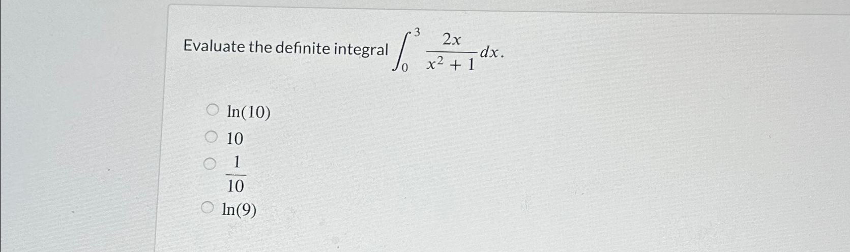 Solved Evaluate the definite integral | Chegg.com