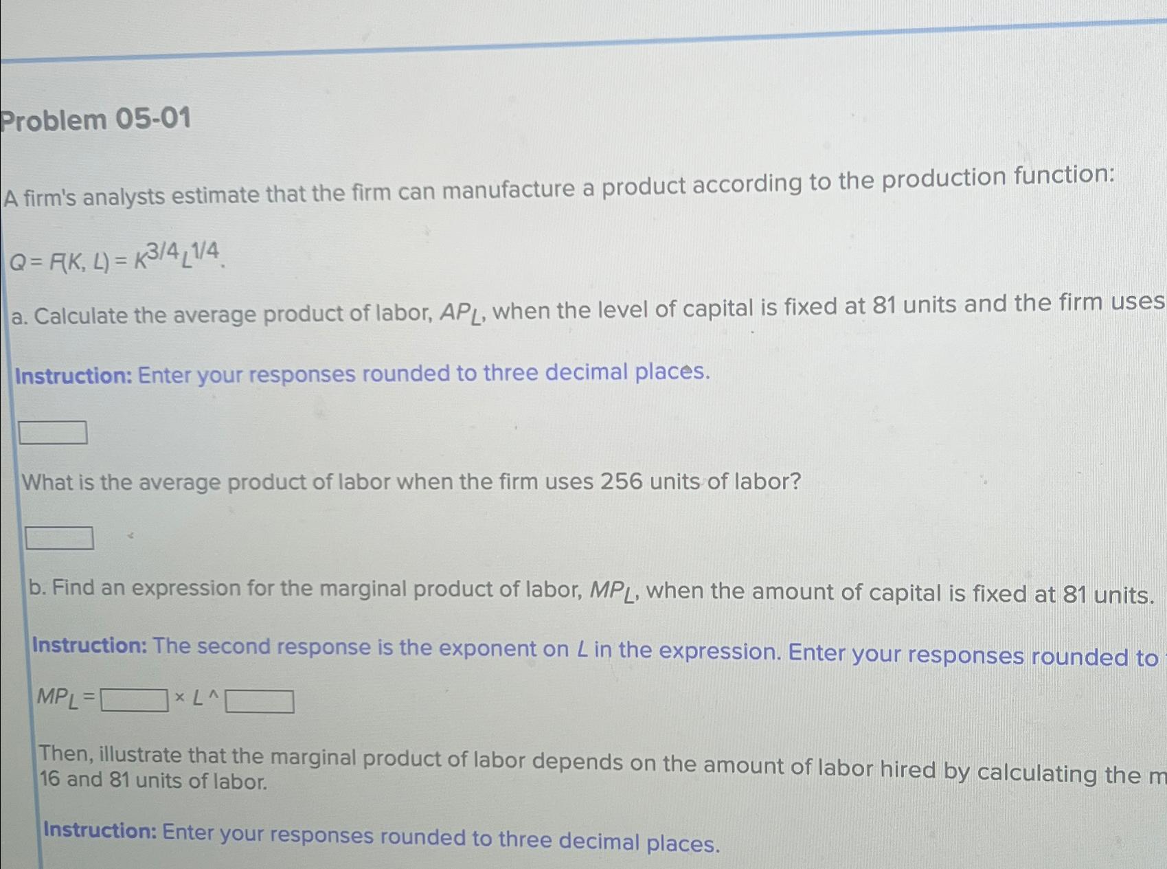 Solved Problem 05-01A firm's analysts estimate that the firm | Chegg.com