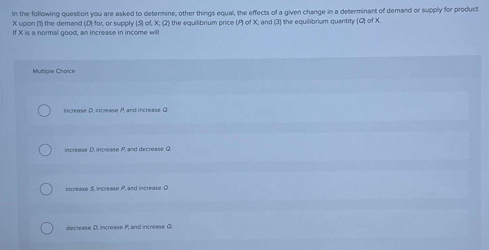 Solved In the following question you are asked to determine, | Chegg.com