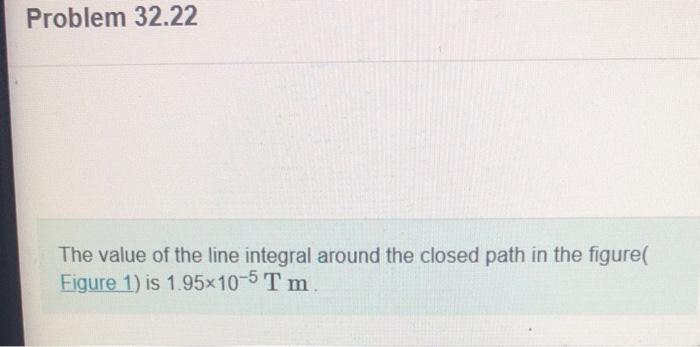 Solved The value of the line integral around the closed path | Chegg.com