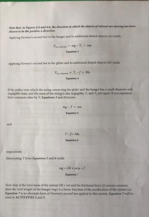 Solved DATE: GRADE PRE-LAB FORCE AND MOTION 1. Show the | Chegg.com