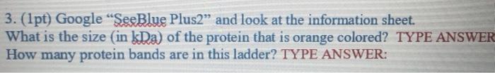 3. (1pt) Google "SeeBlue Plus2” and look at the | Chegg.com