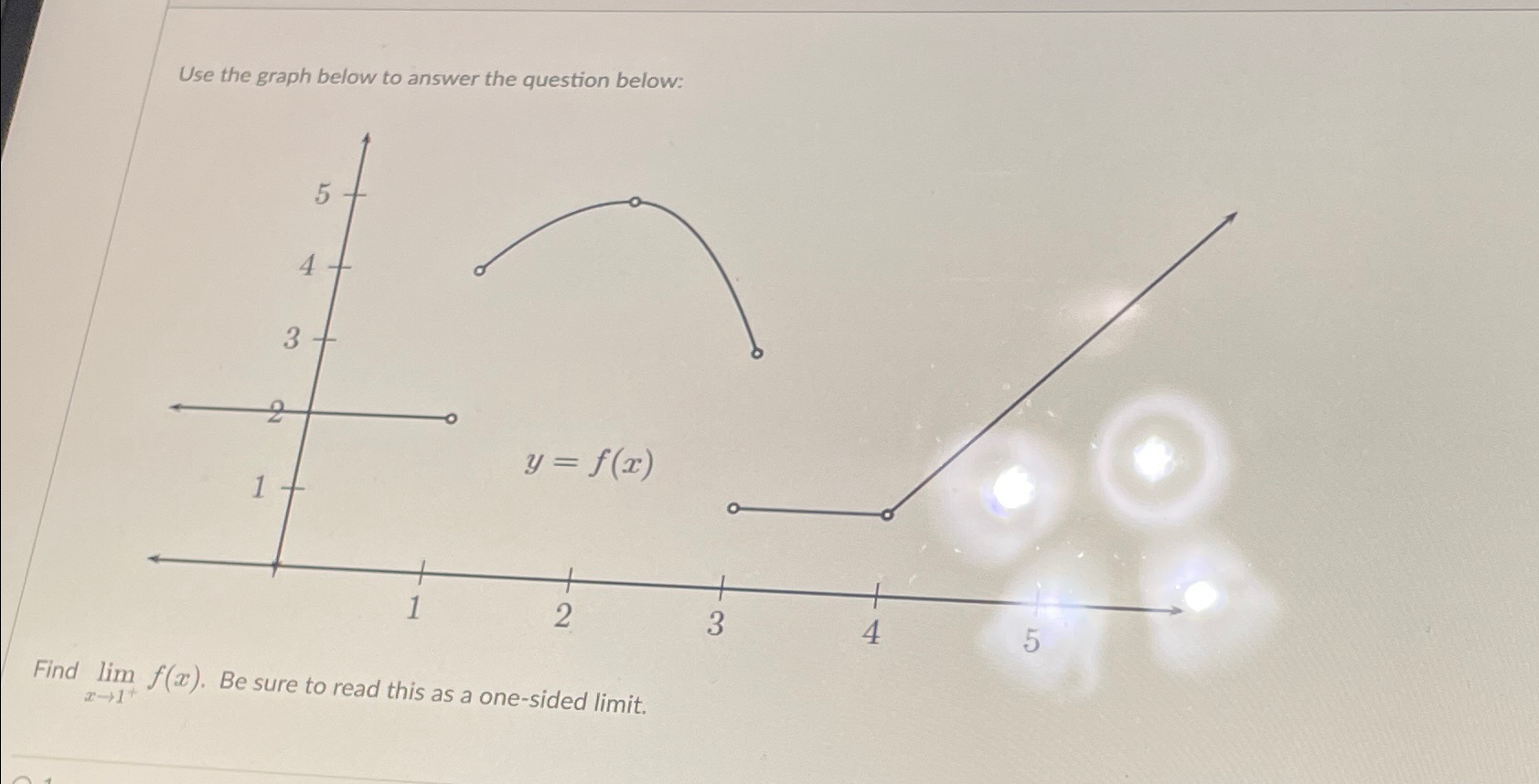 Solved Use the graph below to answer the question below:Find | Chegg.com