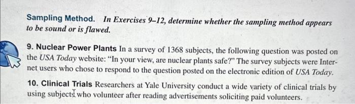 Solved Consider the Source. In Exercises 5-8, determine | Chegg.com