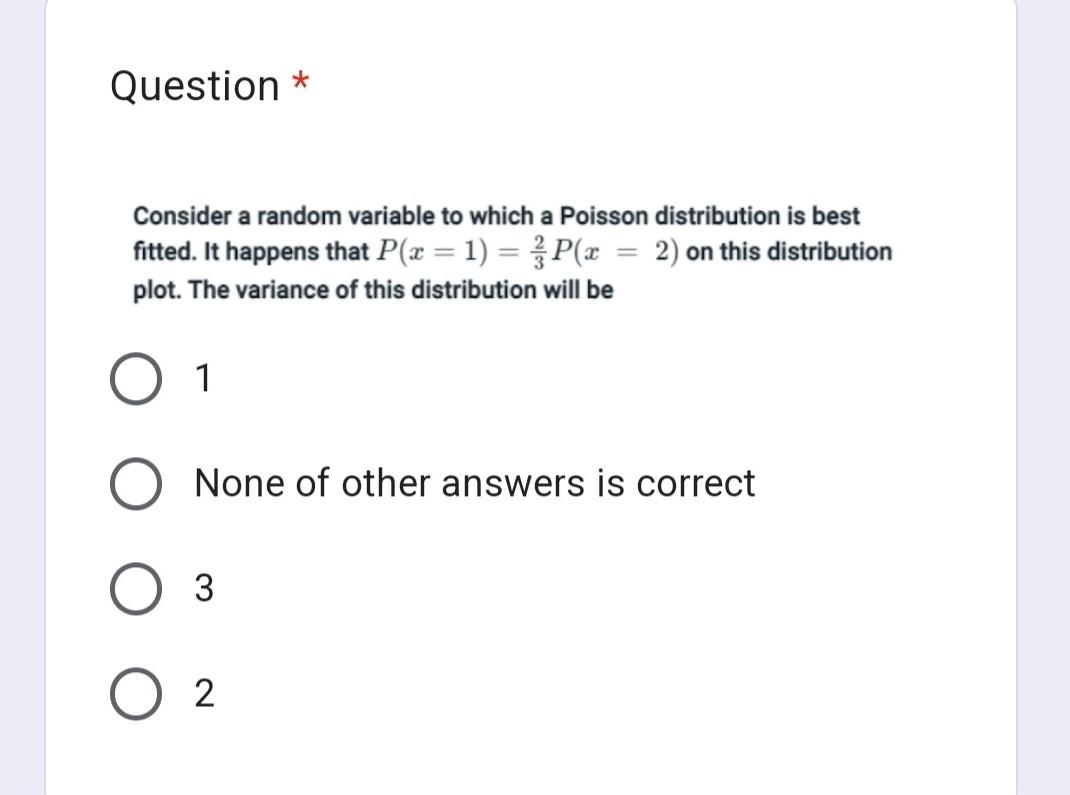 Solved Consider a random variable to which a Poisson | Chegg.com