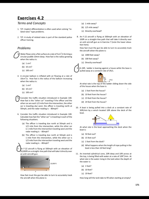 Solved Exercises 4.2 Terms and Concepts al 1 mile away? (b) | Chegg.com