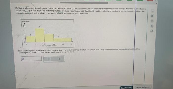 Solved recorded. Suppose thac the following histogram | Chegg.com